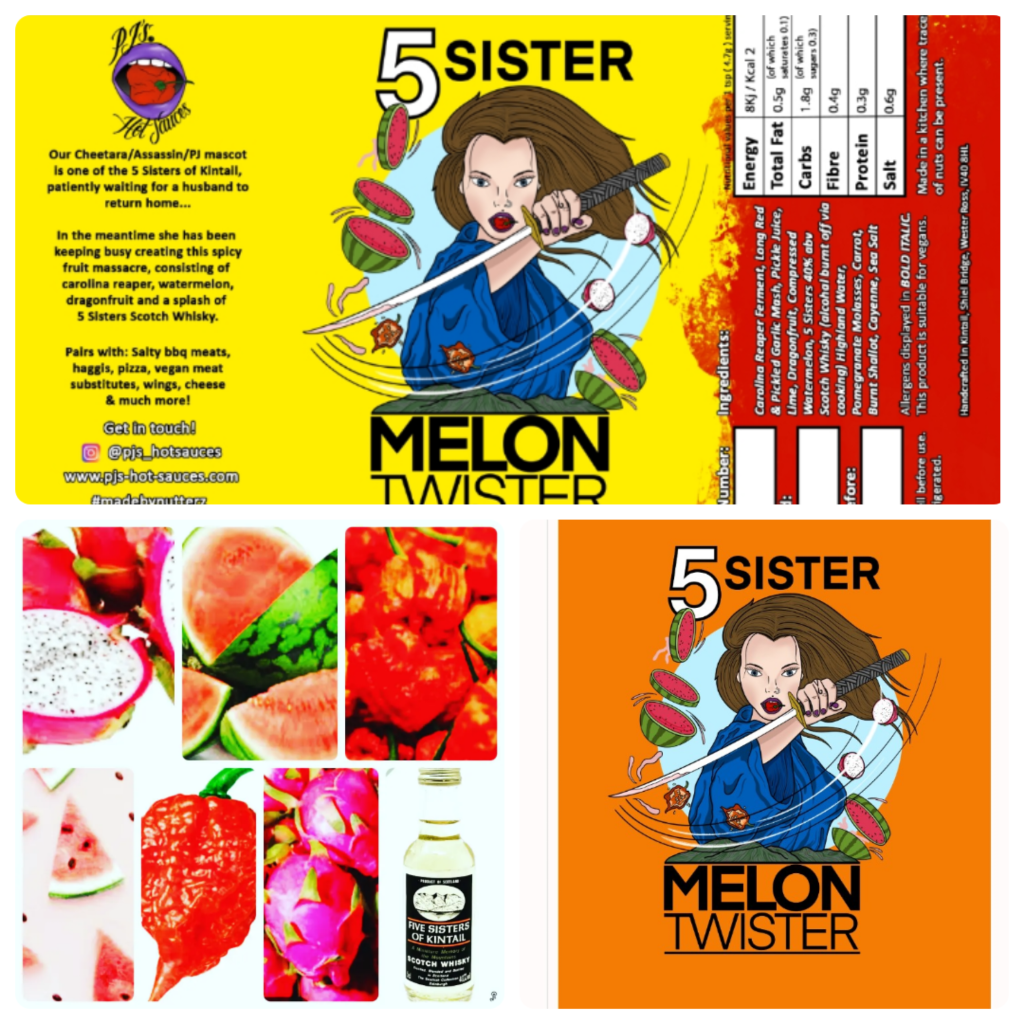 5 Sister Melon Twista NEW! – PJ's Hot Sauces